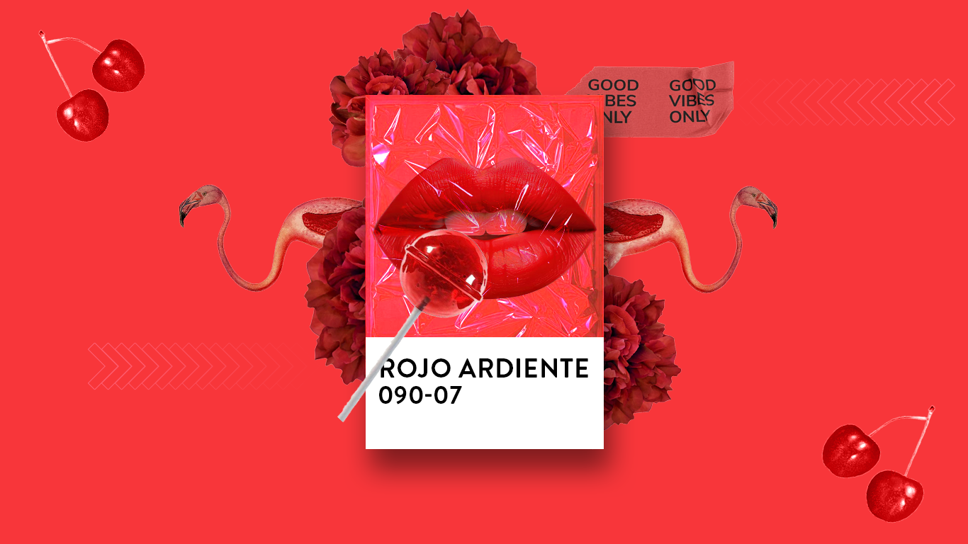 Ardiente: El color del 2024... ¡está que arde!